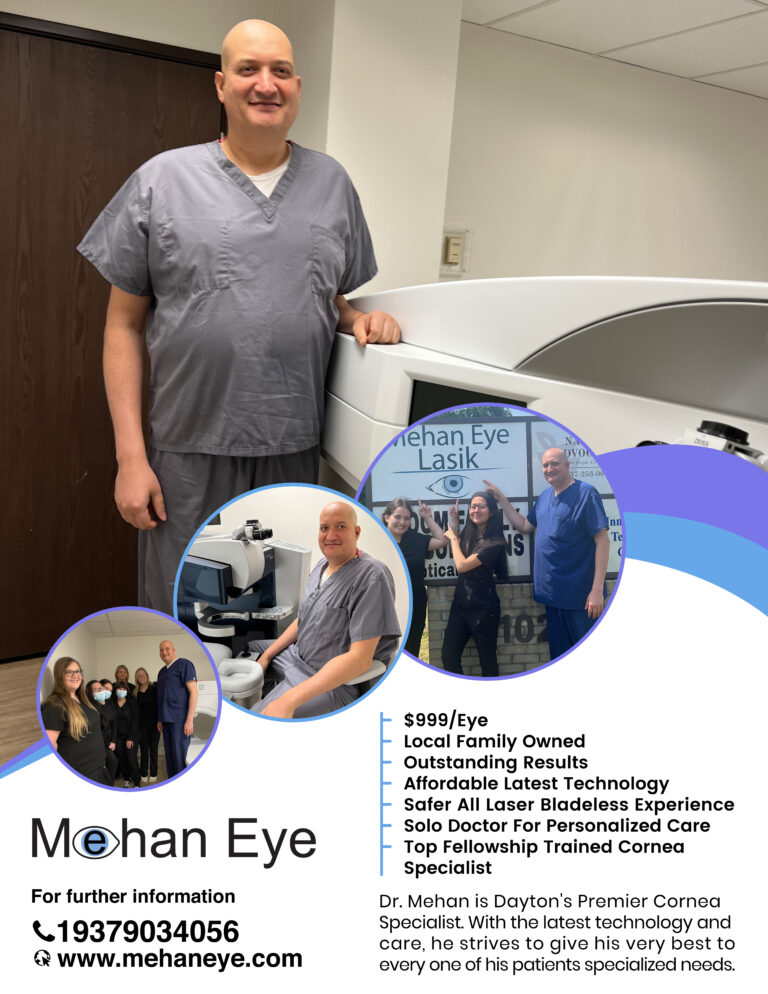 Dr. Maneesh Mehan | Ophthalmologist Dayton | Mehan Eye